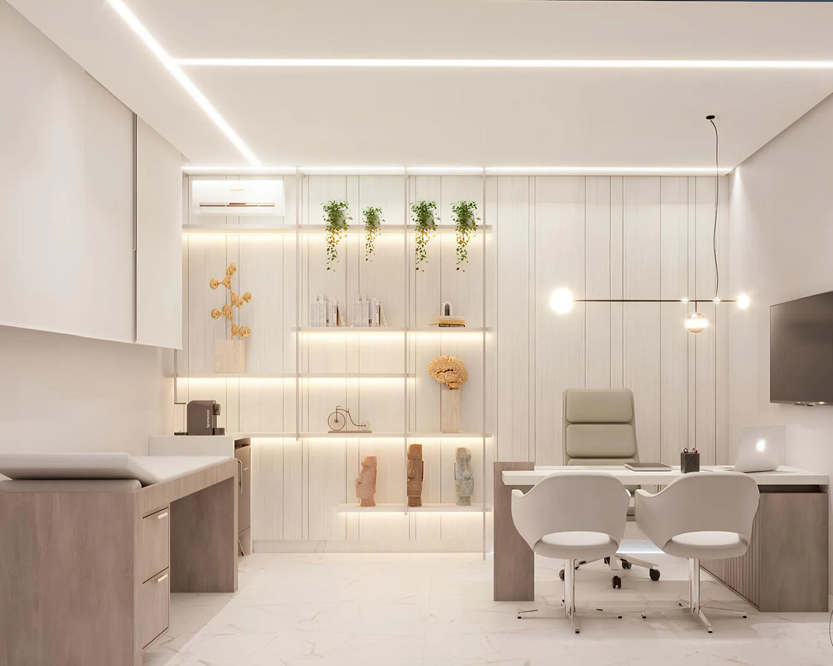 Contemporary Doctor's Consultation Room Design (Opd) Hospital Room Int ...